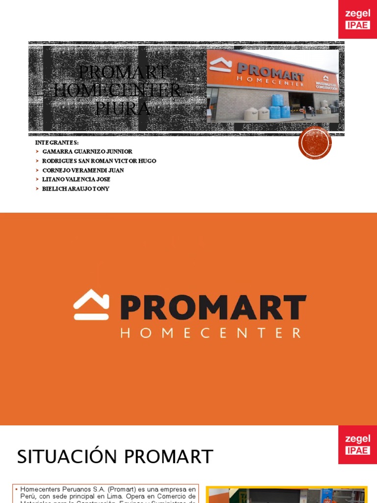 Promart Homecenter - Piura - Ep - Grupo 6 | PDF | Inventario | Logística