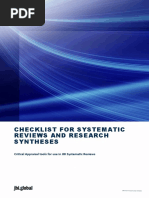 JBI Critical Appraisal Checklist | PDF | Randomized Controlled Trial ...