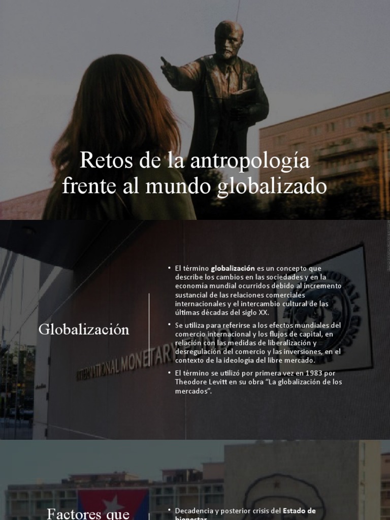 Retos de La Antropología Frente Al Mundo Globalizado | PDF ...