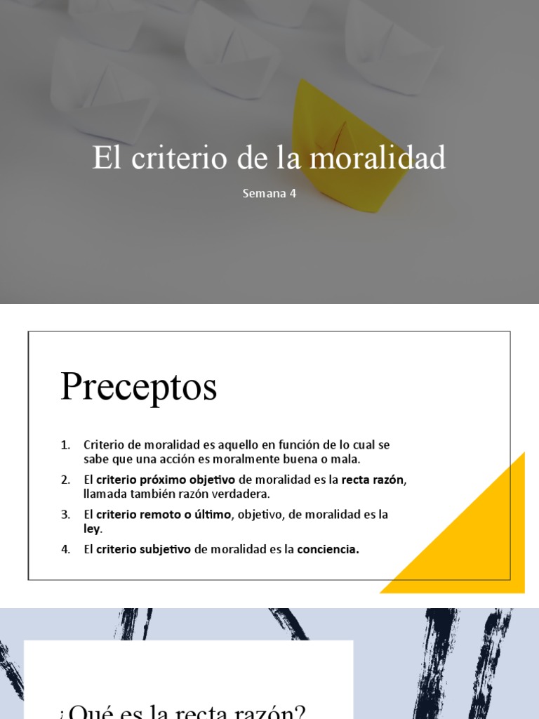El Criterio de La Moralidad | PDF | Moralidad | Razón