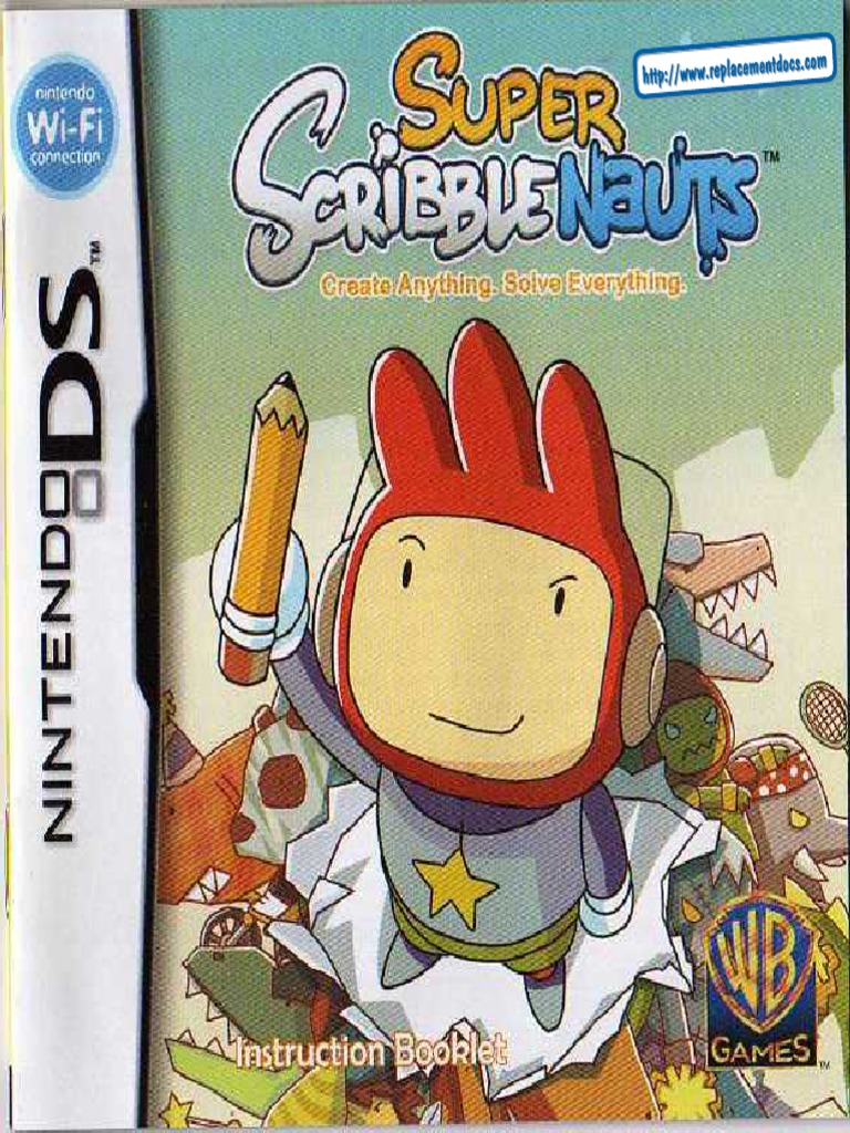 Super Scribblenauts - Manual - NDS | PDF