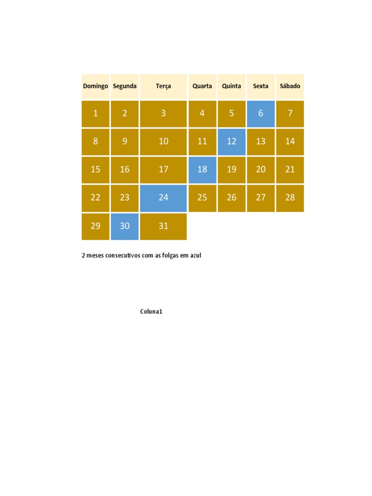 Como Escala 5x1 | PDF