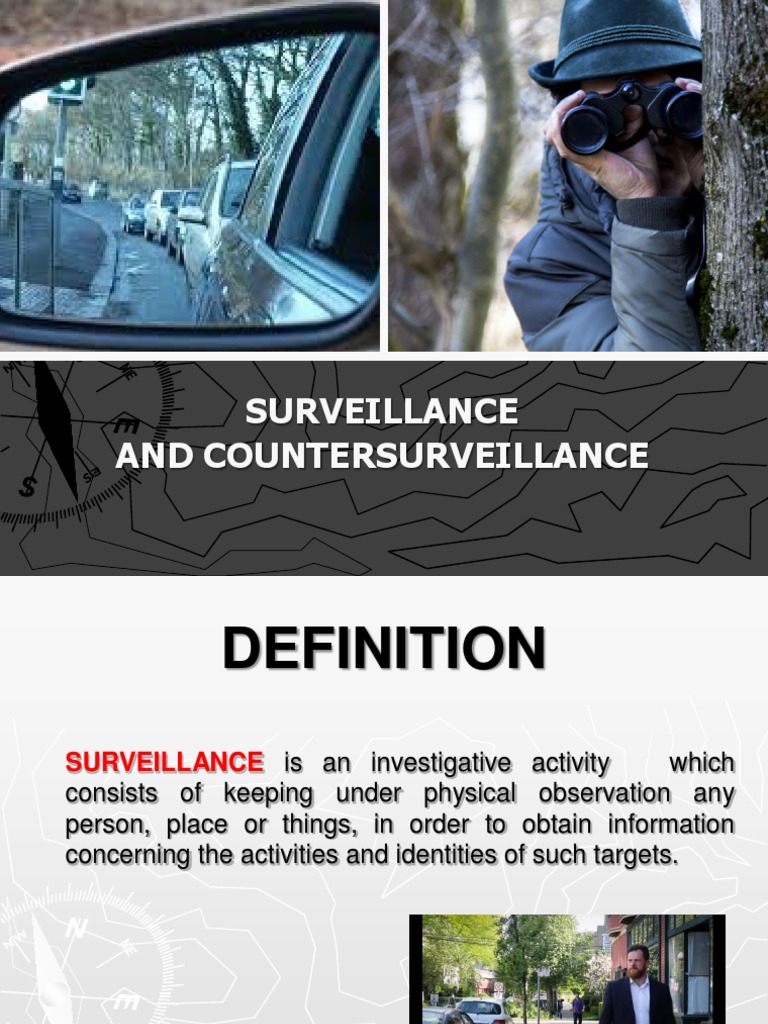 Surveillance and Countersurveillance: Techniques, Procedures, and ...