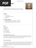 Amigurumi Adventure Time Jake | PDF | Amigurumi | Crochet