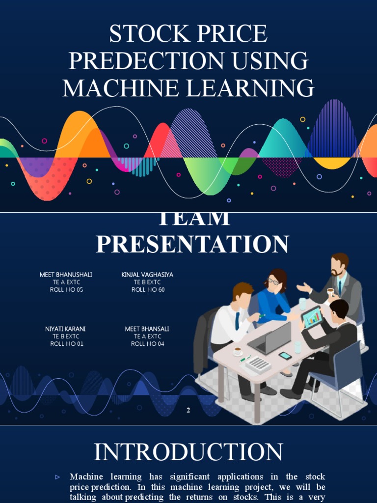 Stock Price Predictor 1.1 | PDF | Prediction | Machine Learning