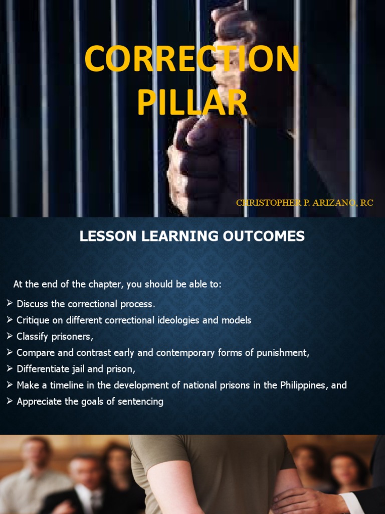Correction Pillar Powerpoint | PDF | Prison | Crime & Violence