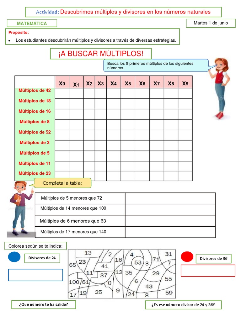 Multiplos y Divisores | PDF