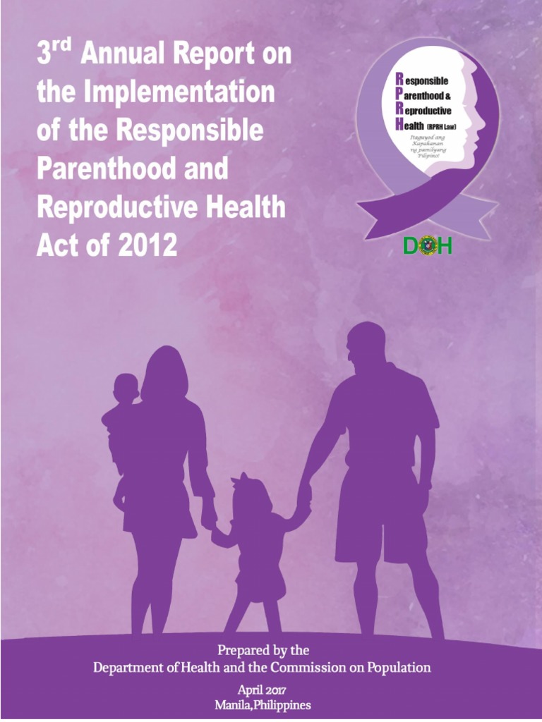 3rd RPRH Annual Report 08102017 | PDF | Hiv/Aids | Maternal Death