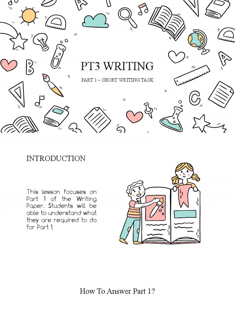 Form 1 Short Writing Task | PDF