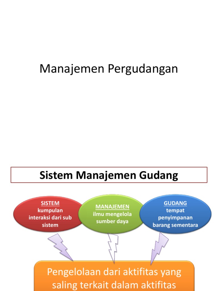Manajemen Pergudangan | PDF | Bisnis