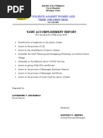Gad Accomplishment Report Form | PDF