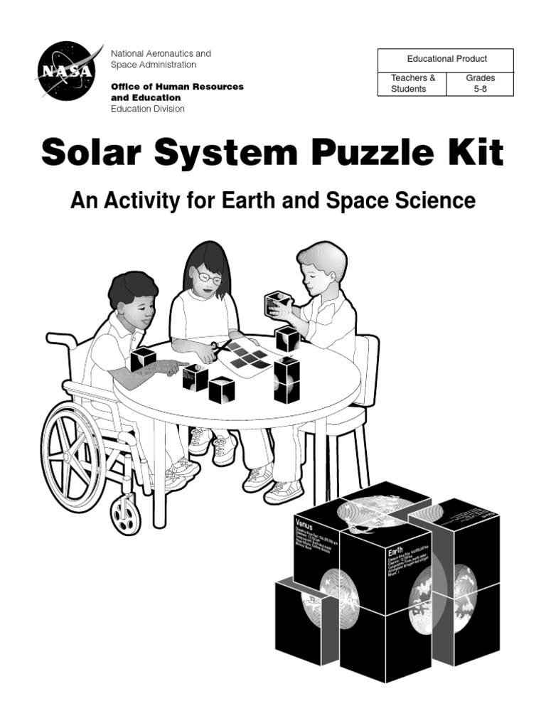Solar System Puzzle Kit: An Activity For Earth and Space Science | PDF ...
