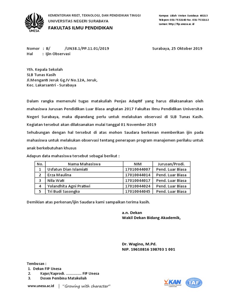 Obser SLB Gedangan | PDF | Sains & Matematika