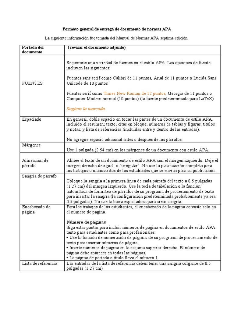 Como Hacer Un Documento Formato Apa Image To U