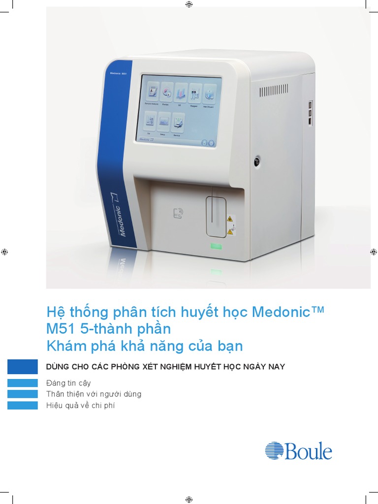 Brochure - Medonic M51 - BPM - 30658-3 - PRINT-TV | PDF