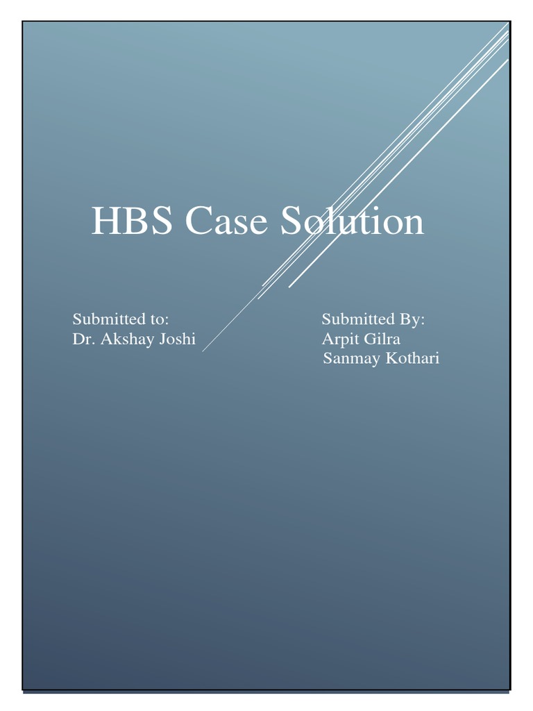 HBS Case Solution | PDF | Franchising | Balance Of Payments