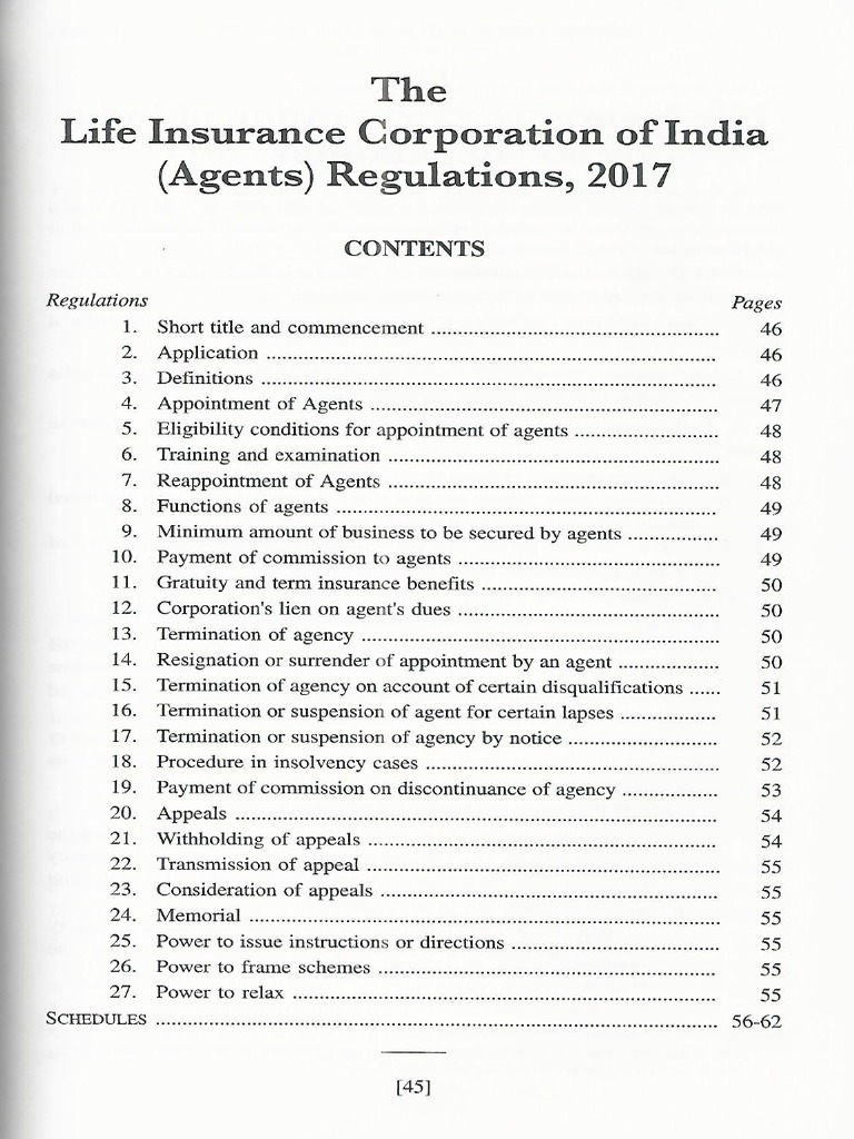 LIC (Agents) Regulation, 2017 | PDF