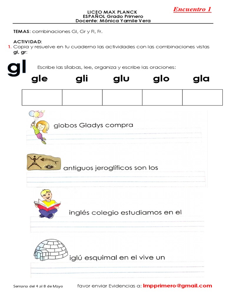 Primero - Español Semana 4 | PDF
