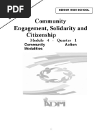 Community Engagement Module 1 - Lesson 1 | PDF | Community | Institution
