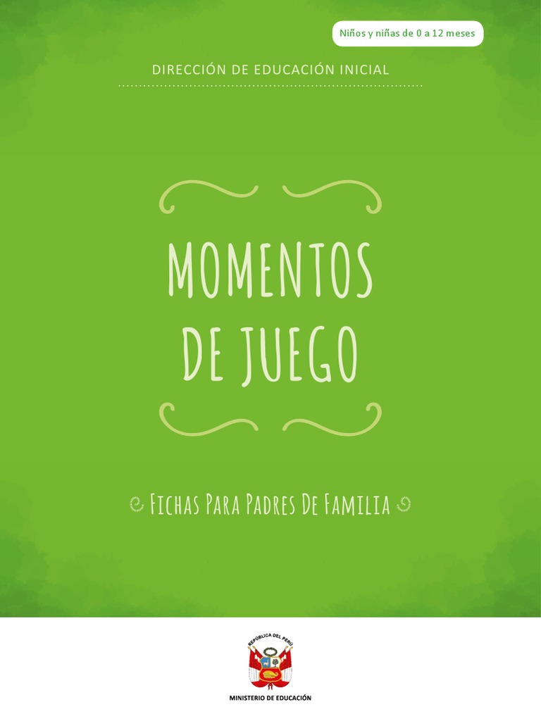 Momentos de Juego para Bebés de 0 a 12 Meses | PDF