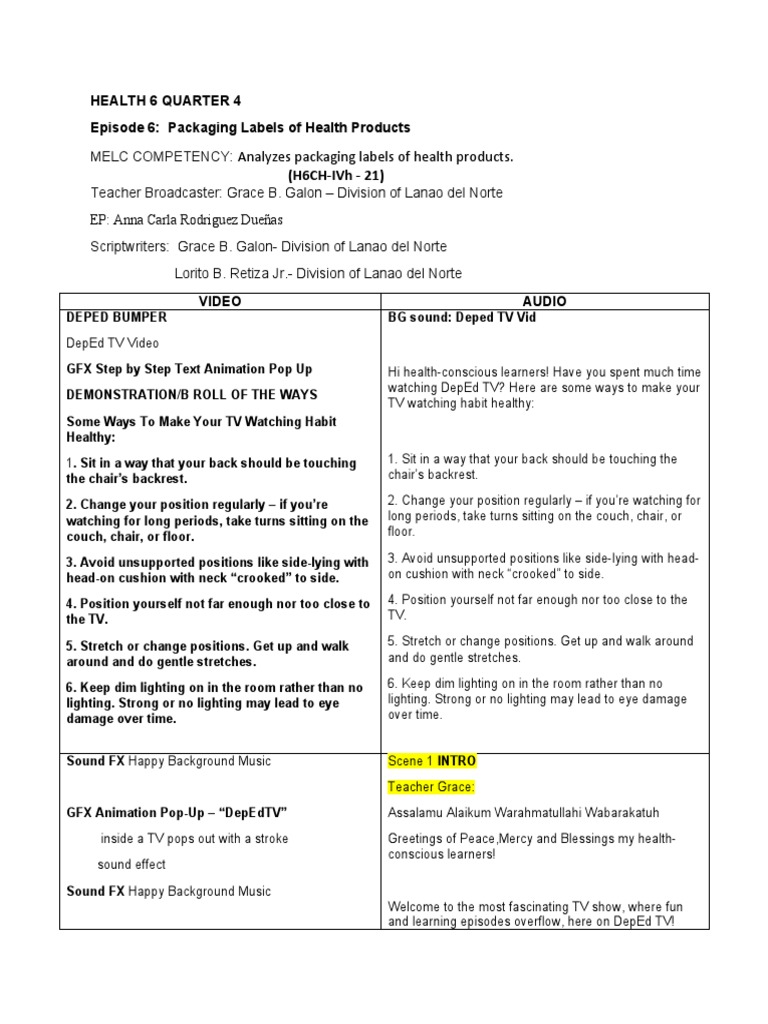 Analyzing Health Product Labels | PDF | Nutrition Facts Label | Shelf Life