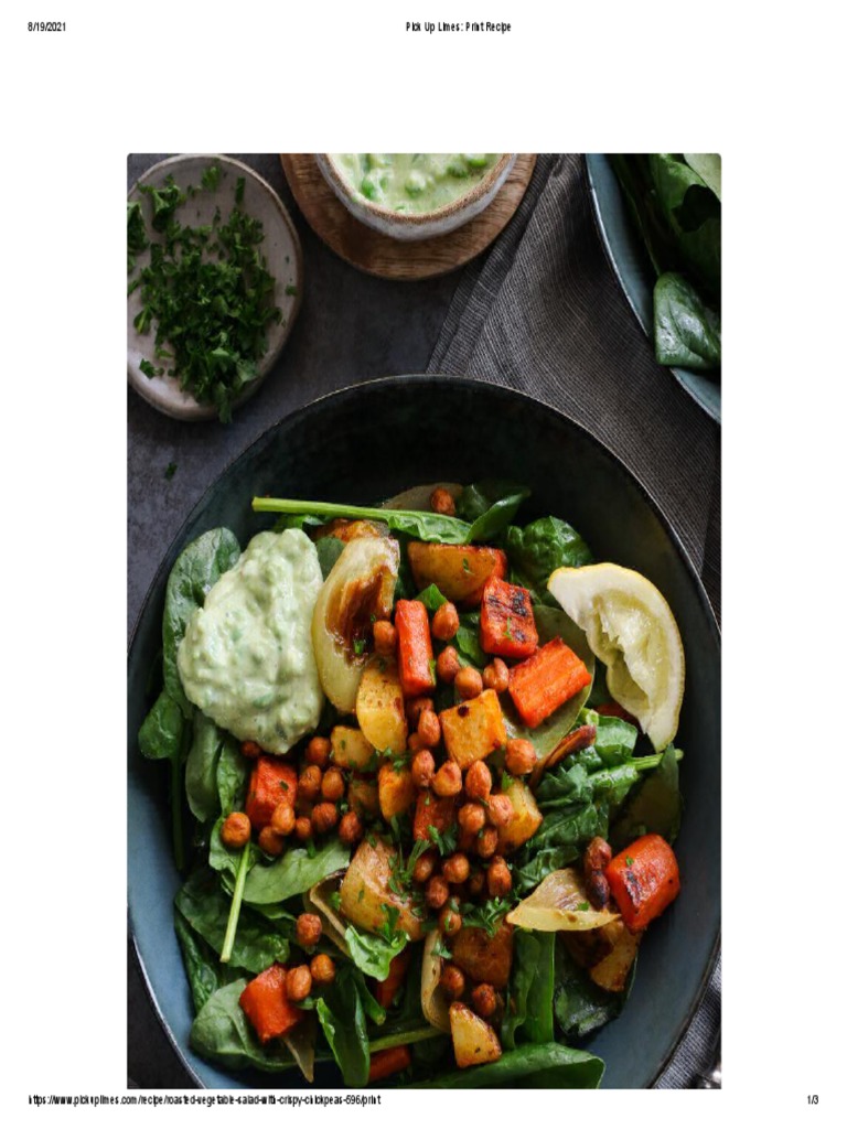 Pick Up Limes - Print Recipe | PDF | Salad | Yogurt