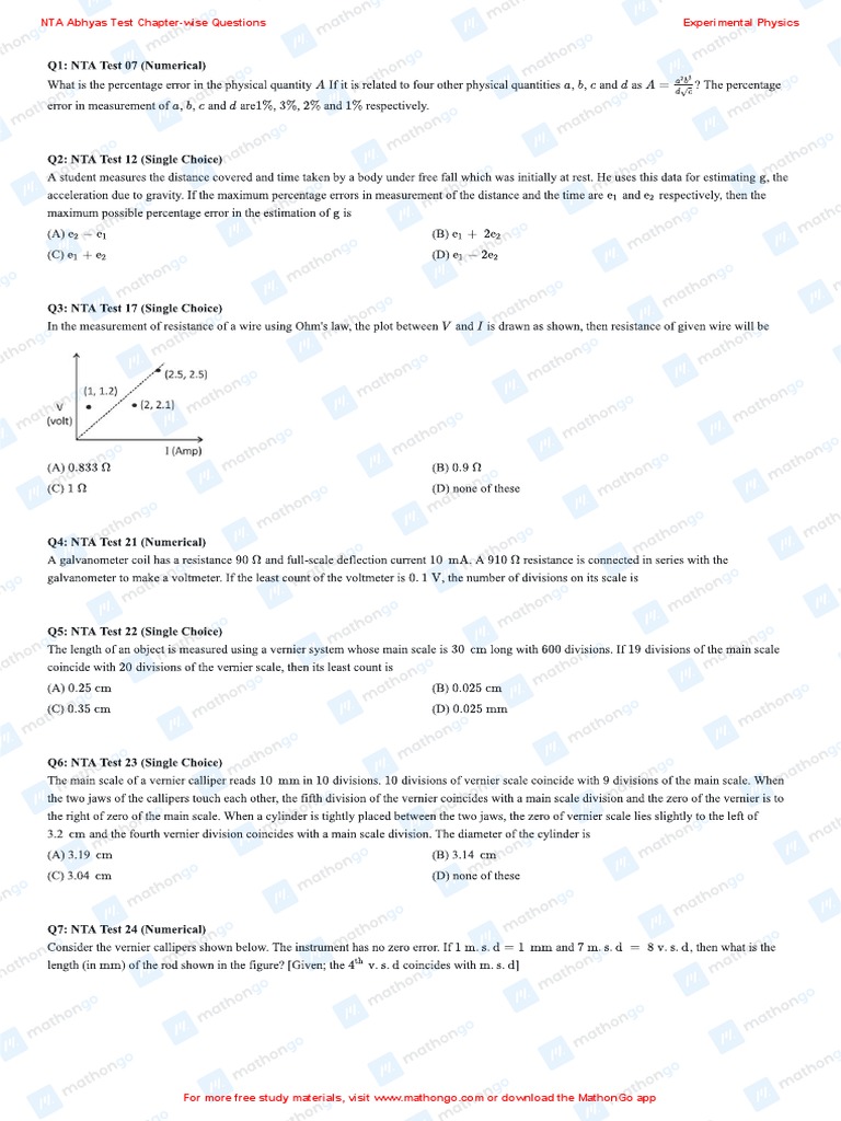 28 Experimental Physics | PDF | Physics | Physical Sciences