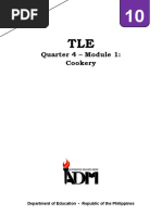 Q3 Module1 G10 COOKERY | PDF | Stock (Food) | Soup