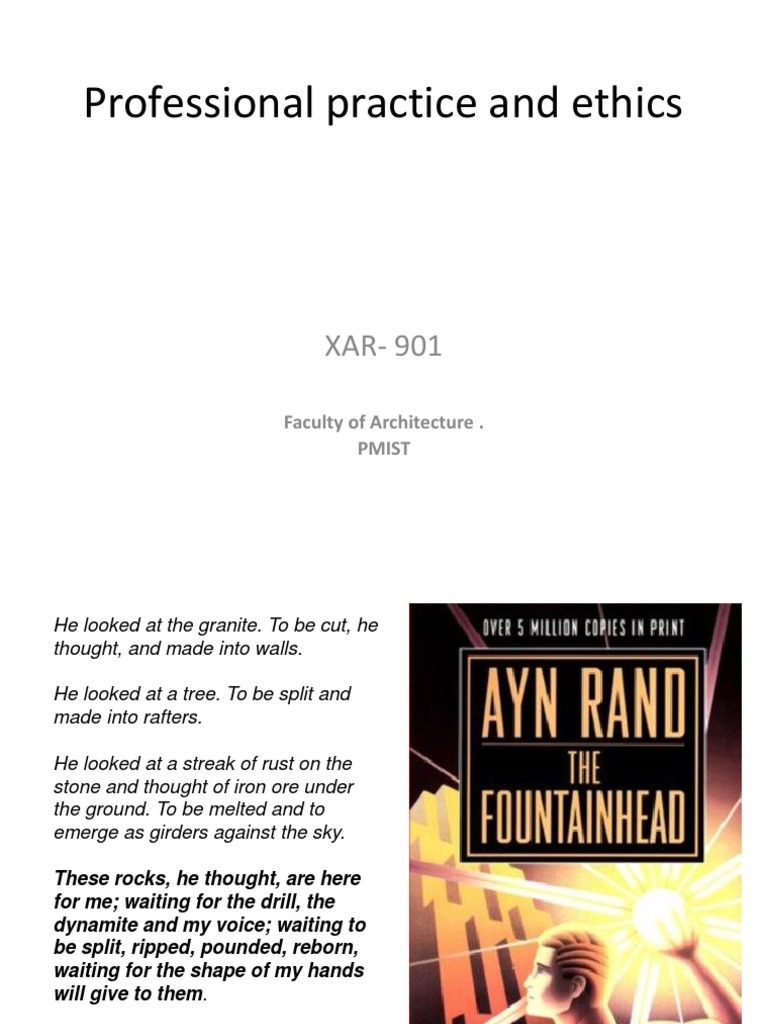 Understanding Architectural Ethics and Practice | PDF | Architect