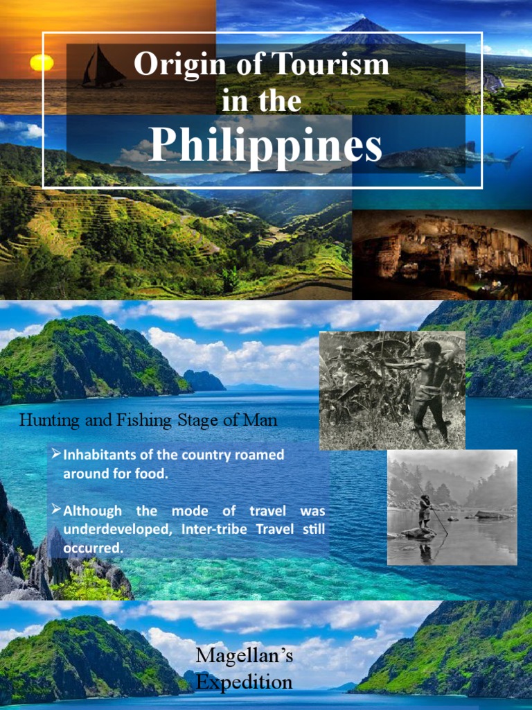 Origin of Tourism in The: Philippines | PDF | Tourism | Philippines