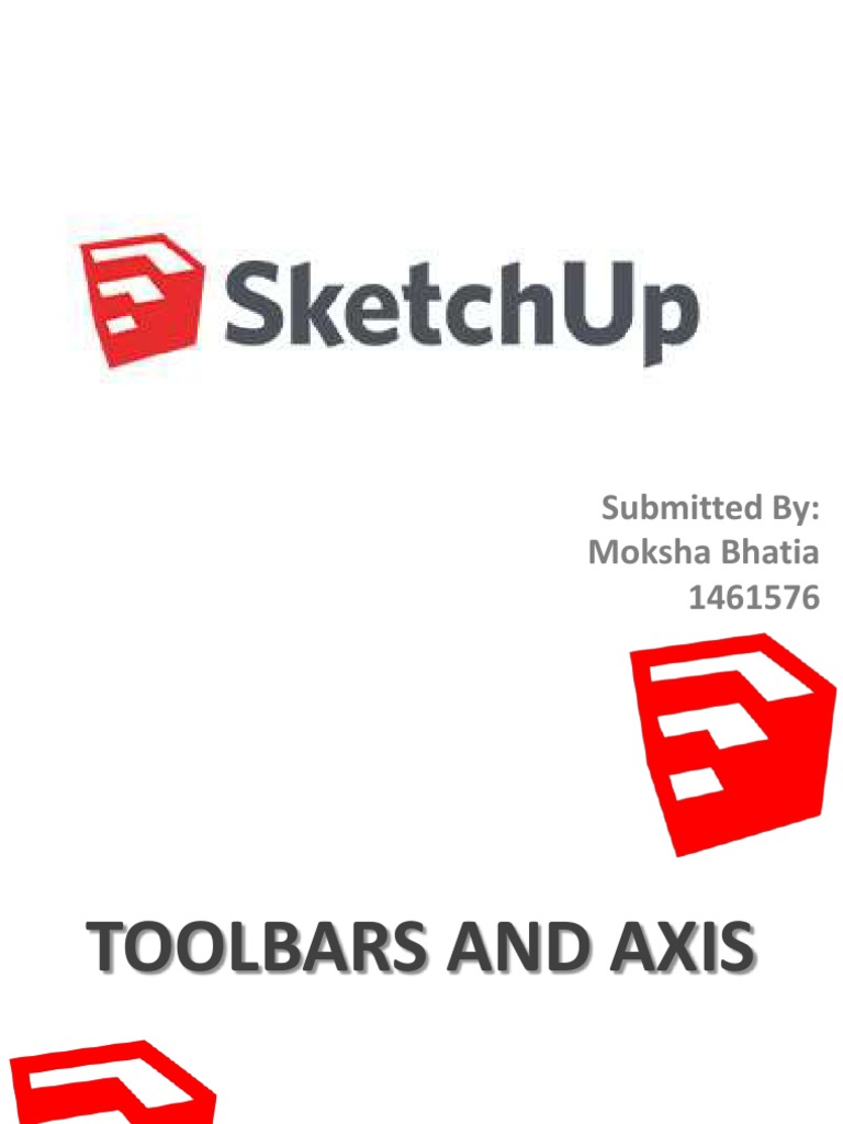 Basic Sketchup Tools and Functions | PDF | Camera | Rectangle
