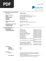 Msds Amphitol | PDF | Toxicity | Solubility