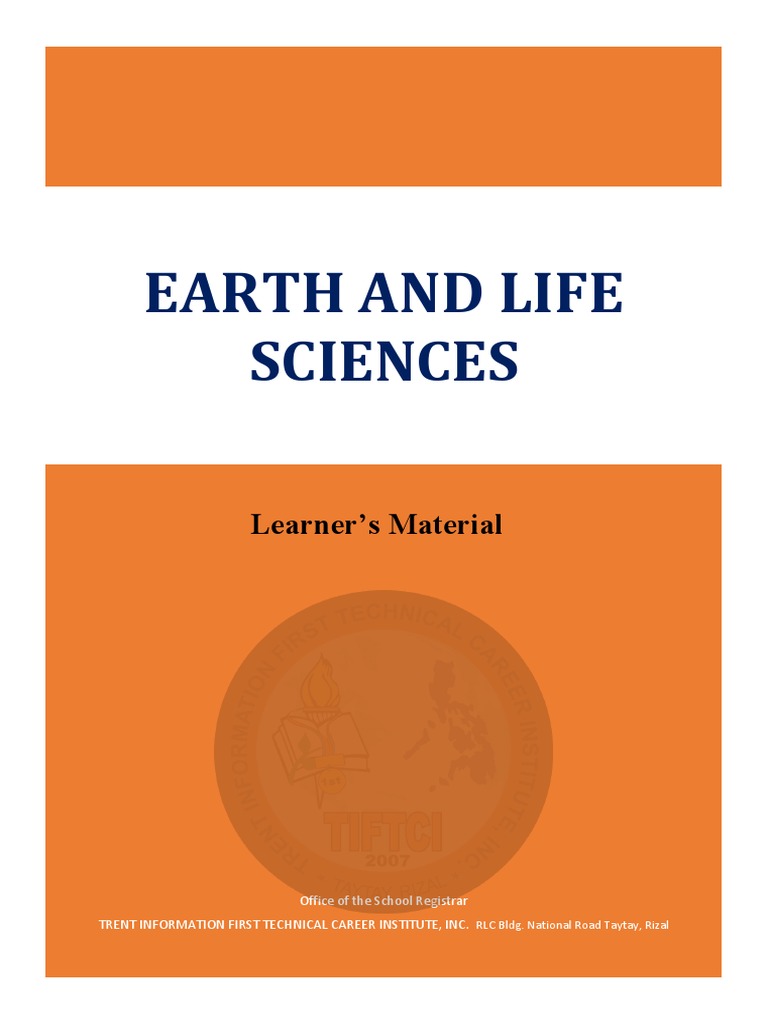 Earth and Life Module Week 1 | PDF | Earth | Planets