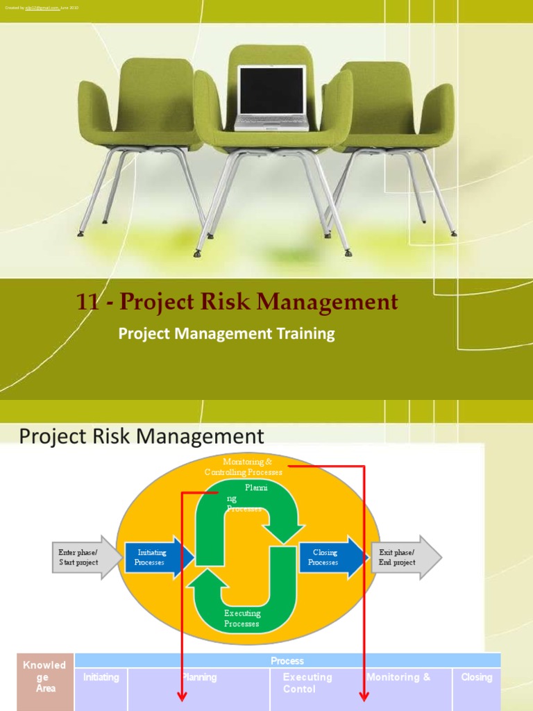 11.project Risk Management | PDF | Risk | Risk Management