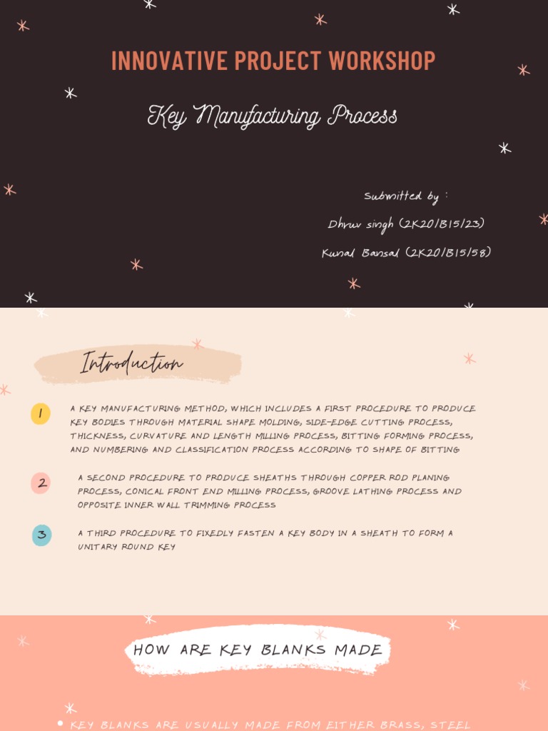 A Comprehensive Overview of the Key Manufacturing Process from Start to ...