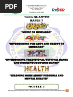 MUSIC & ARTS 7 Quarter 2 WEEK1 Part 1 Traditional or Local Folk Music ...