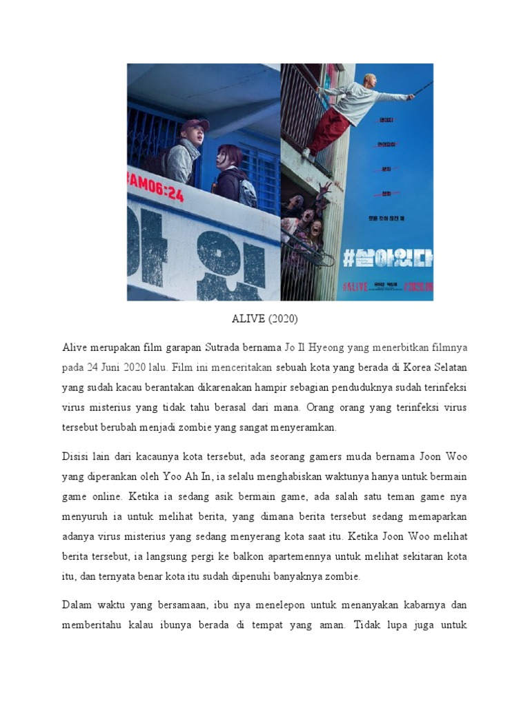 Alive | PDF | Ilmu Sosial | Fiksi Misteri, Thriller, & Kejahatan