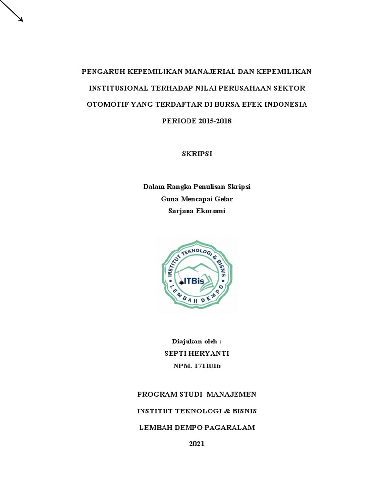 Revisi Skripsi-1 | PDF