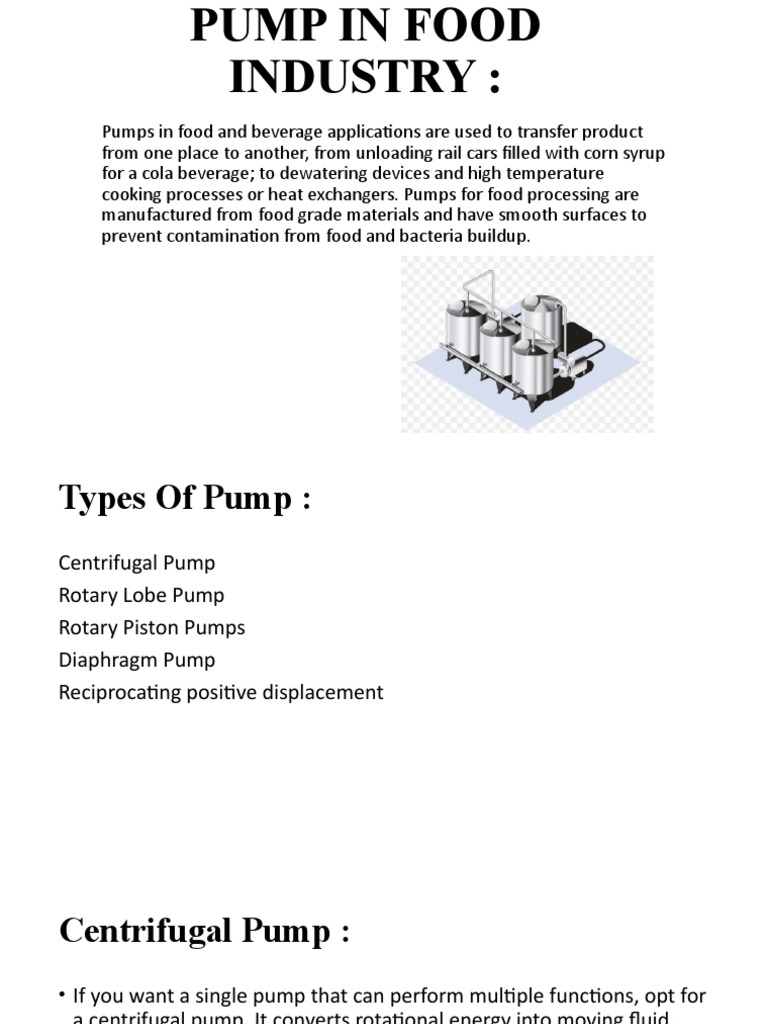 Types of Pump | PDF | Pump | Machines