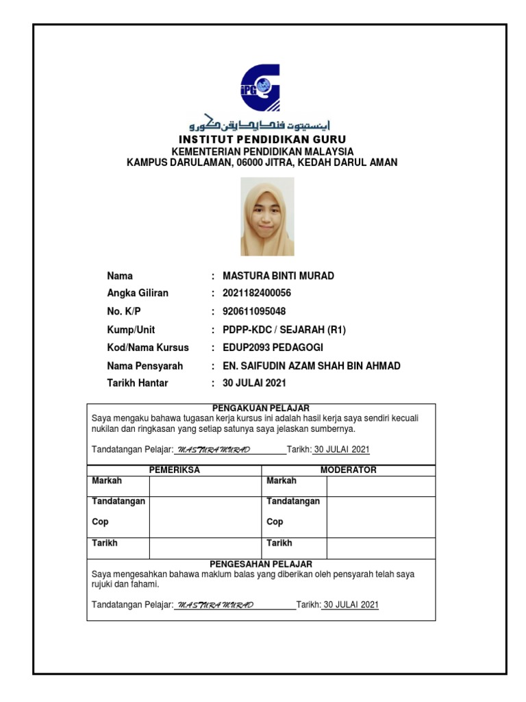 Reka Bentuk Model Pembelajaran Bermakna... | PDF