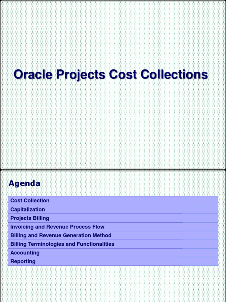 Oracle Project Cost Management | PDF | Accounts Payable | Debits And ...
