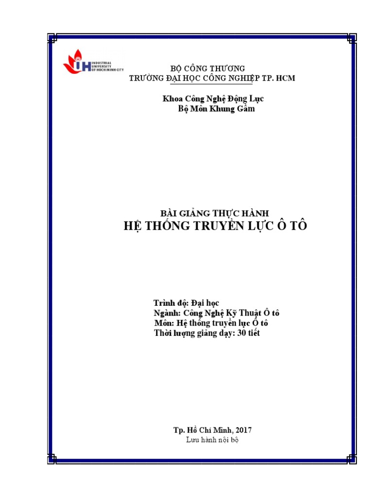 1.1. Bai Giang TH HTTL | PDF