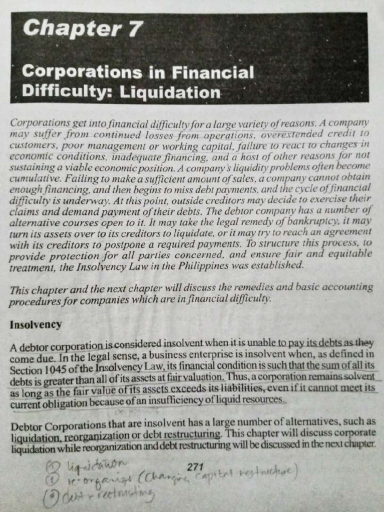 CHAPTER 7 Advanced Accntg | PDF