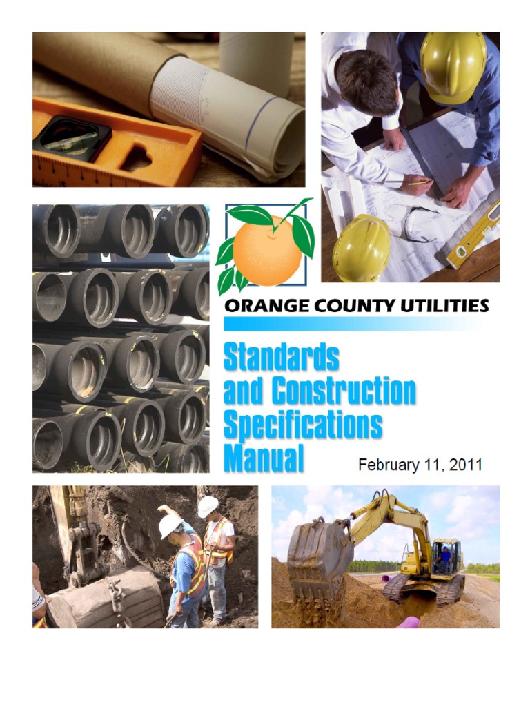 Orange County Utilities-Standards and Construction Specifications ...