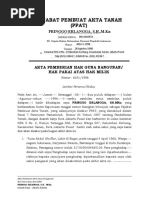 Contoh SK Pengesahan Akta Pendirian PT. DUM | PDF