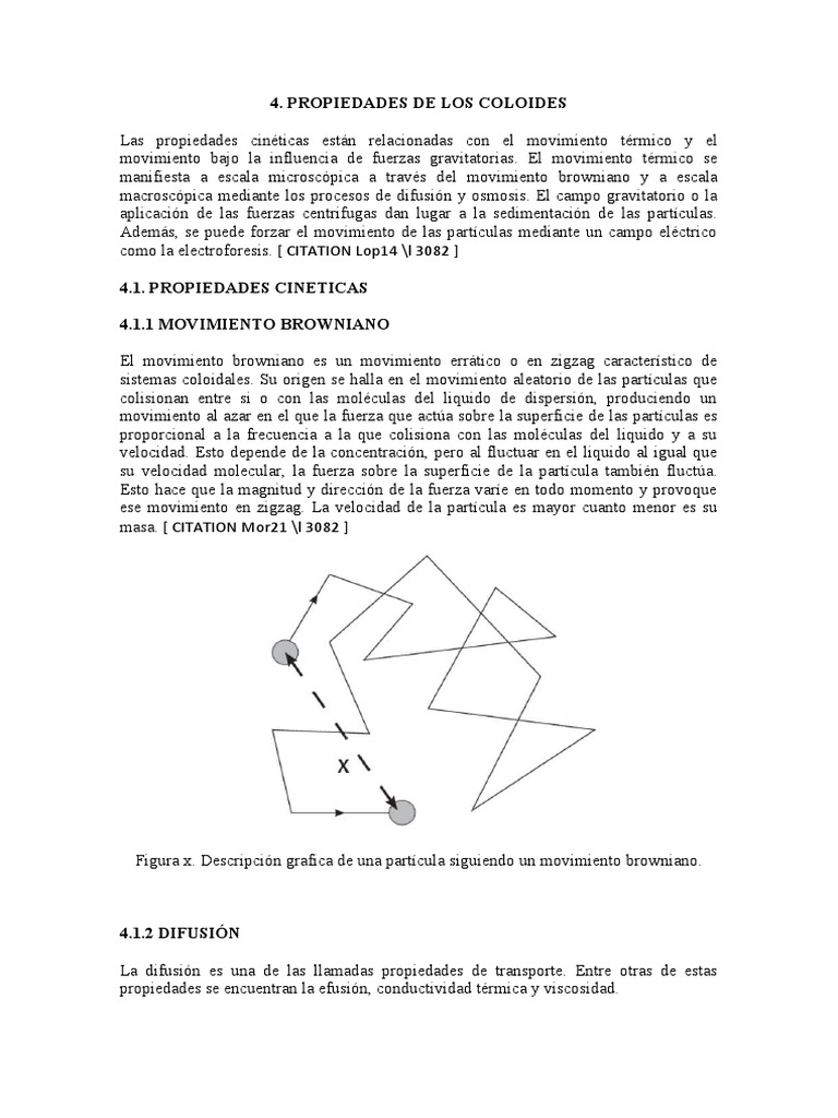 Propiedades de Los Coloidesssss | PDF | Coloide | Química