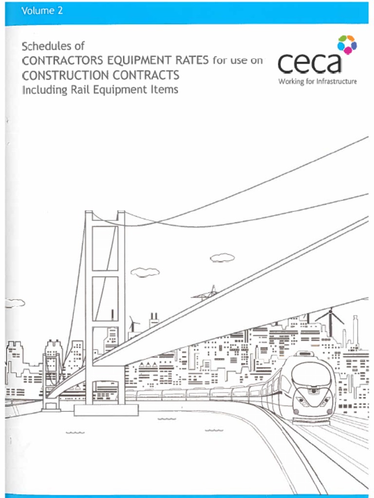 CECA Schedule of Dayworks Incidental To Contract June 2019 | PDF