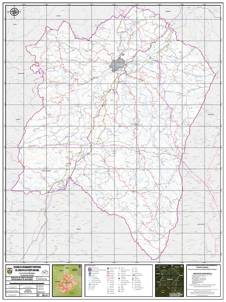 Eot-01-Mapa Base Rural - Rotulo | PDF