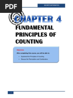 Combinatorics Cheat Sheet | PDF | Fraction (Mathematics) | Probability