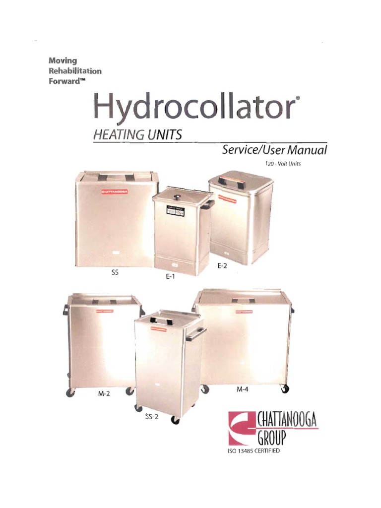Hydrocollator Manual | PDF